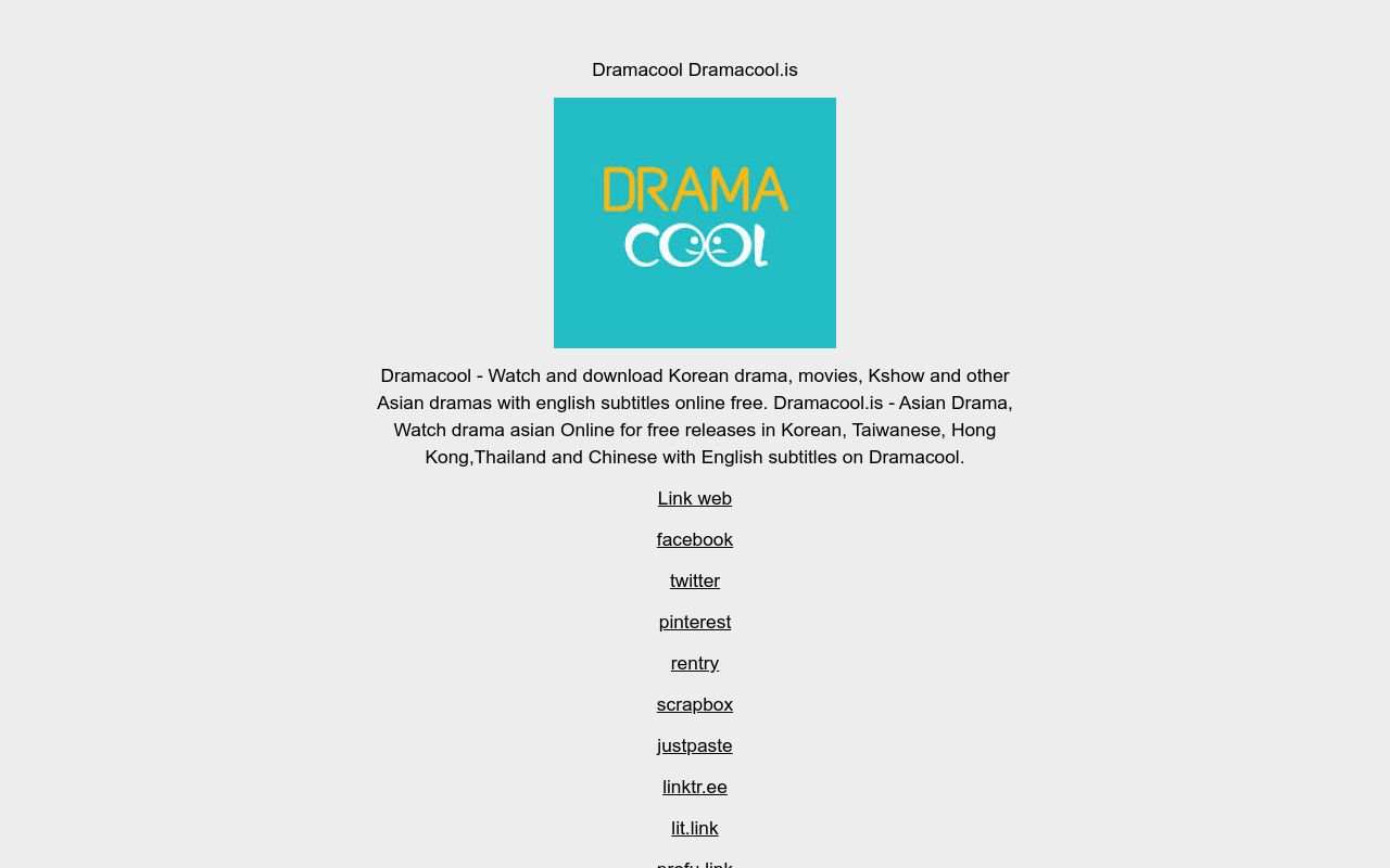 Dramacool Dramacool.is